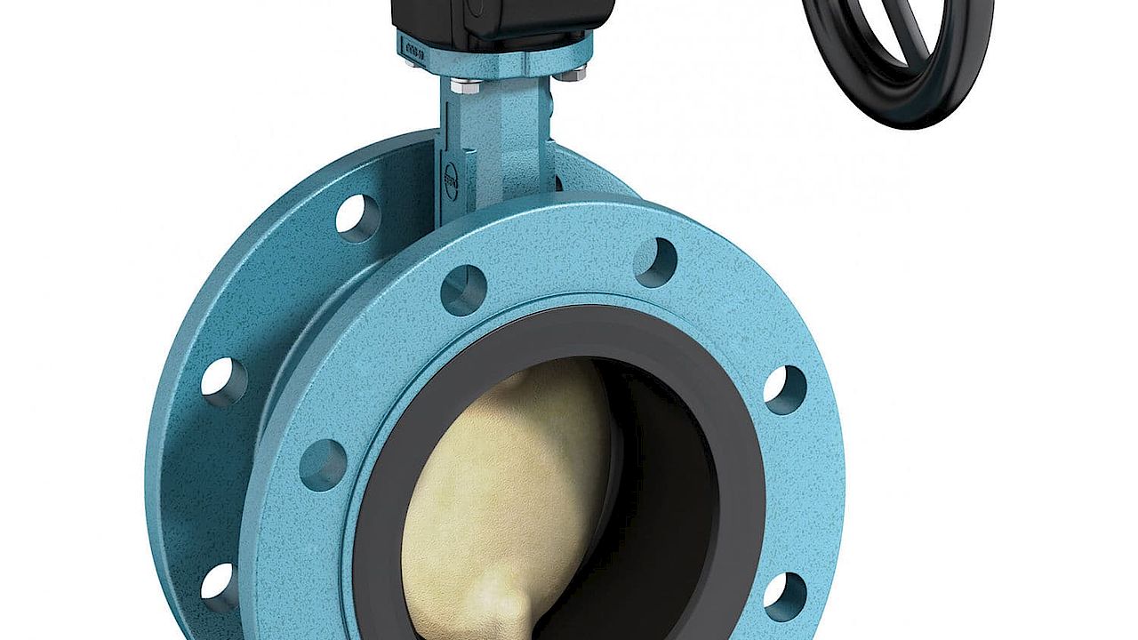 przepustnice EBRO typ F012 - Zawory EBRO